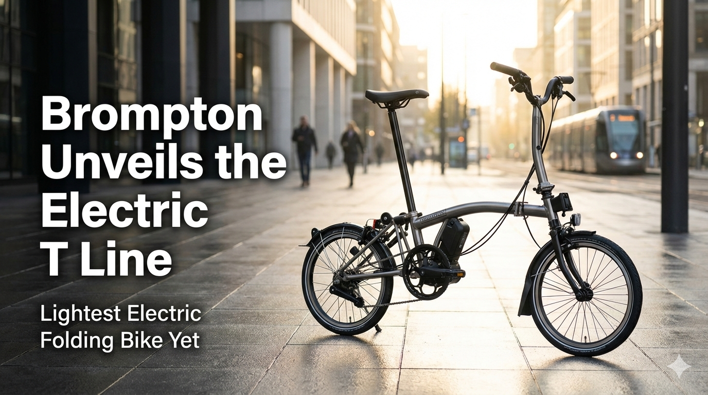 Brompton Unveils the Electric T Line – A Complete How-To Guide - Mahacet